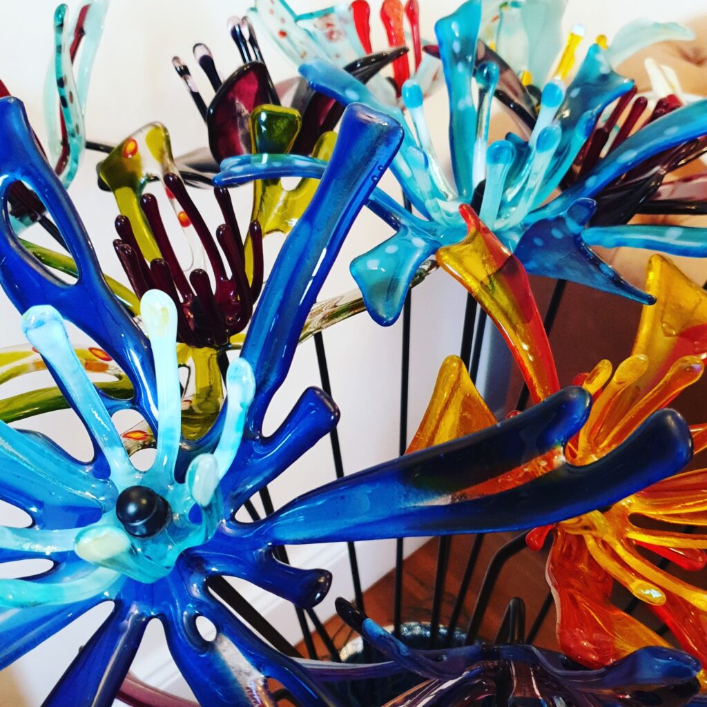 Large Glass Flowers - Blossom Glassworks
